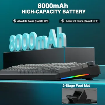 AULA F108 PRO Wireless Mechanical Keyboard with Screen